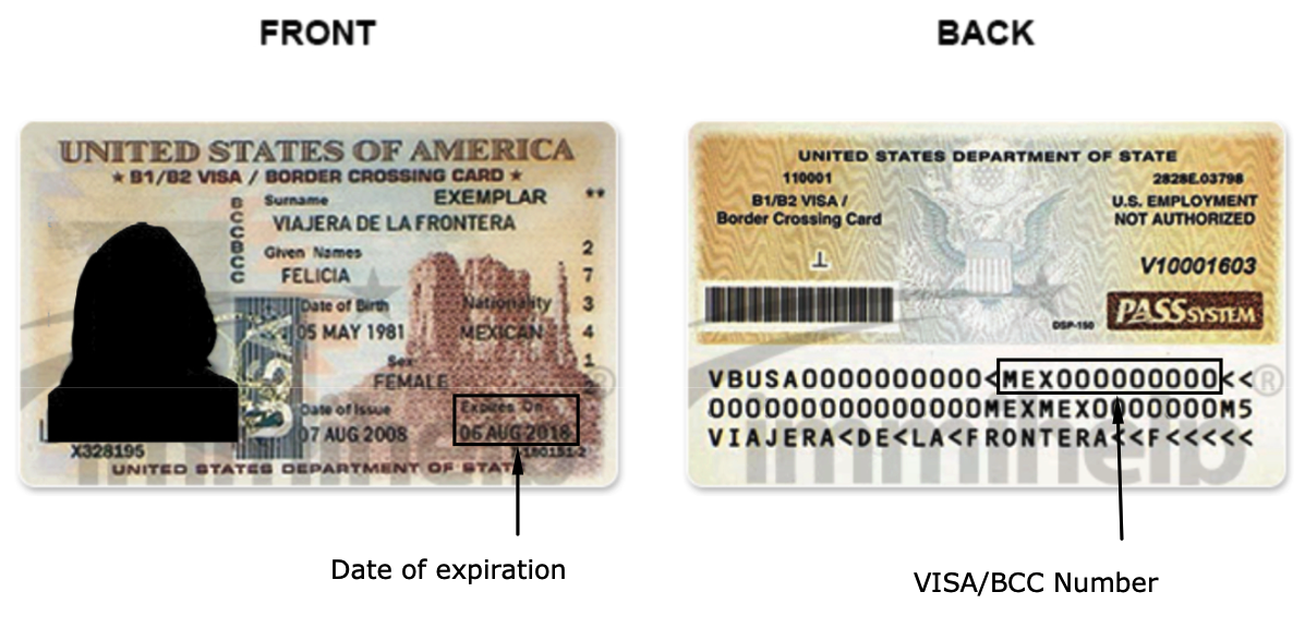 Canada eTA: Guidance on entering the right US Visa Number/Border ...