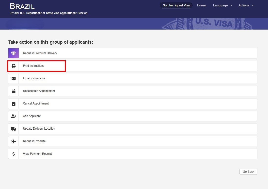 Steps on how to schedule your appointment (Embassy B) – GovAssist