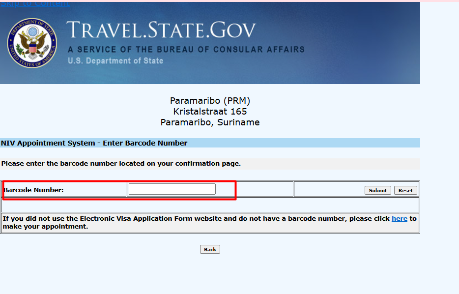 Steps on how to schedule your appointment (Embassy C) – GovAssist