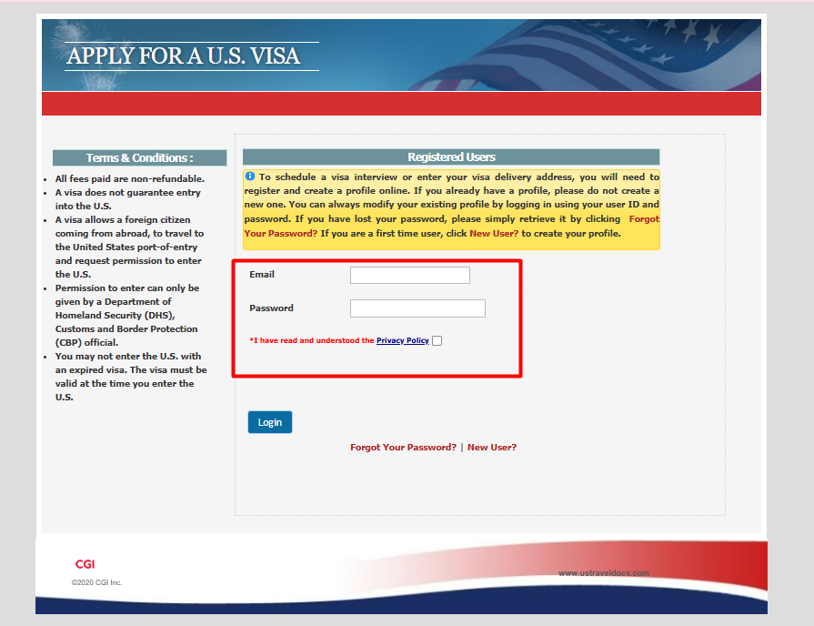 Steps on how to schedule your appointment (Embassy A - Old Interface ...